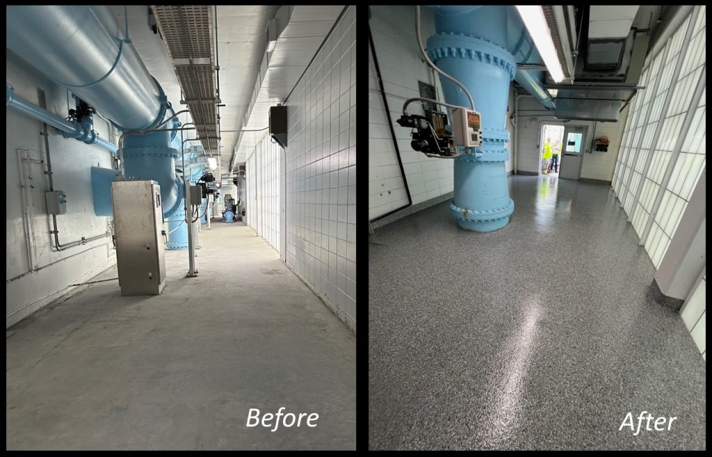 Benefits of Epoxy Flooring in Water Treatment Plants - Plexi-Chemie, Inc.